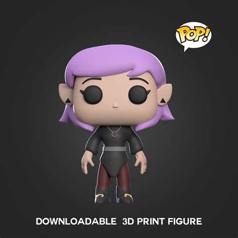 Digital Stl Funko Amity Blight The Owl House Archivos De Impresión 3d