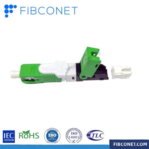 Low Insertion Loss Optical Sc APC Upc Fiber Optic Fast Connector Quick Connector And Fast