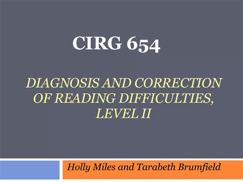 Cirg 654 Class Meeting 4 Ppt