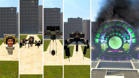 Evolution Of New Super Upgraded Titan Dj Skibidi Toilet In Garrys Mod