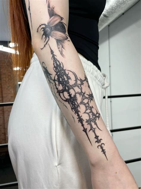 Inst Alicetatt Cybergothic Cybersigilism Tattoo Измерения тела