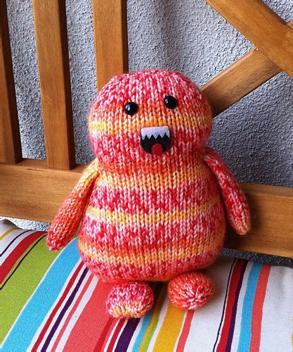 Ravelry Squiggy The Squiggle Monster Pattern By Hillary Nesselrodt