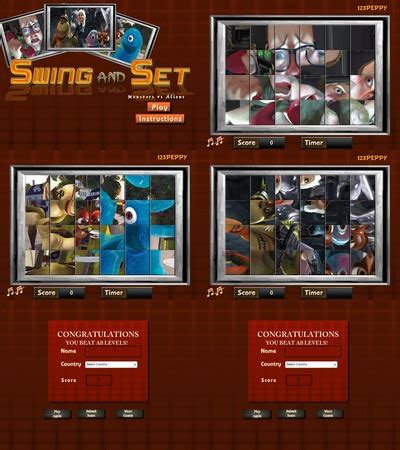 Swfchan Swing And Set Monsters Vs Aliens Swf Swfchan Swing And Set Monsters Vs Aliens Swf