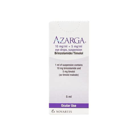 Buy Azarga Eye Drops 5ml Online Pharmazone Kuwait