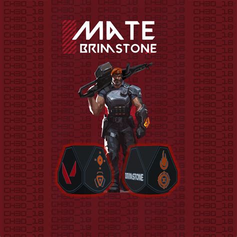 Stl File Brimstone Valorant Mate 🧉・design To Download And 3d Print・cults