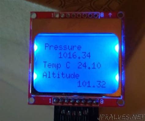 Arduino Barometer Jpralves Net