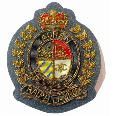 Multicolor Garment Lauren Handmade Embroidery Badge Size 8 3x6 7mm At
