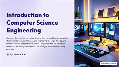Introduction To Computer Science Engineering 1pdf