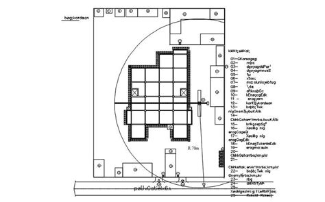 Column And Beam Layout Plan In Autocad 2d Drawing Dwg File Cad File