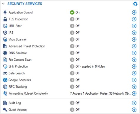 DASHBOARD Firewall Page Barracuda Campus