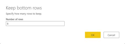 행 위치별로 테이블 필터링 Power Query Microsoft Learn