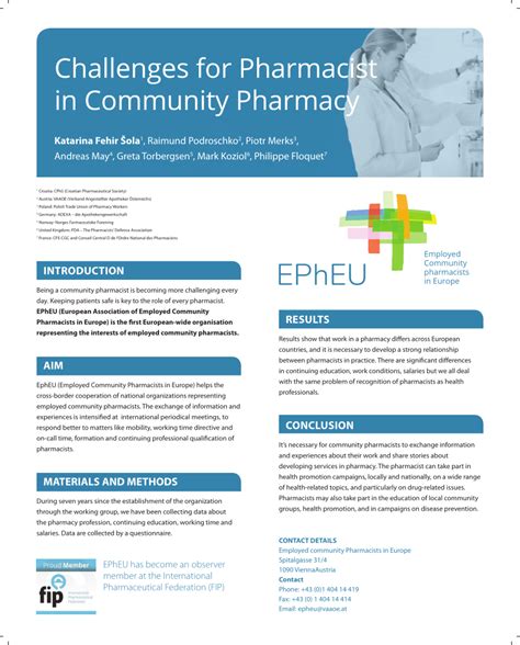 Pdf Challenges For Pharmacist In Community Pharmacy