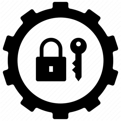 Password Management Security Personal Encryption Key Setting Icon