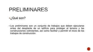 Conceptos Preliminares En Construccion Pptx
