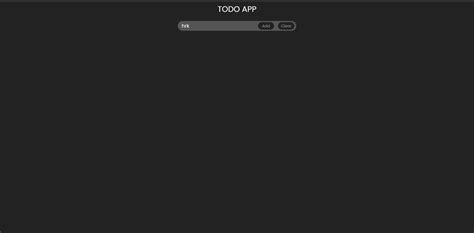 GitHub Geshman Todo List App