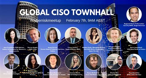 Dr Magda Chelly On Linkedin Cyber Riskers Global Cisos Twitter Townhall