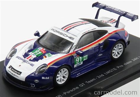 Spark Model Y121 Scale 164 Porsche 911 991 Rsr Porsche Gt Team N 91