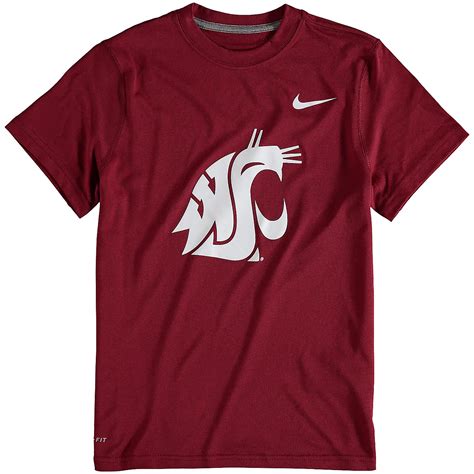 Youth Nike Washington State Cougars Logo Legend Performance T Shirt