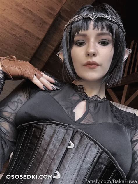 Model Fuwa Baka Bakafuwa In Cosplay Shadowheart From Baldurs Gate 39 Leaked Photos From
