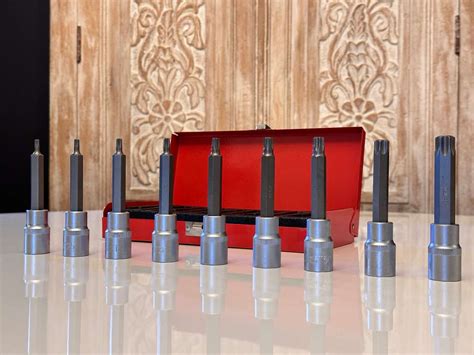 Other Hand Tools Torx Bit Socket Set 1 2 With Storage Case Was Sold For 391 00 On 9 Apr At 23