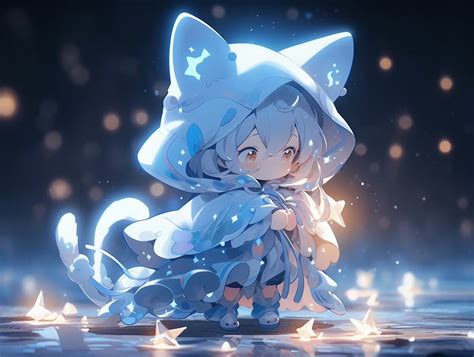 57 Neon Chibi Ideas To Save Today Cute Anime Chibi Cute Anime Cat Kawaii Anime And More