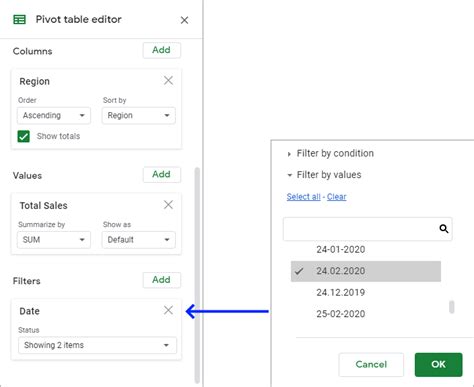 Google Sheets Pivot Table Tutorial How To Create And Examples