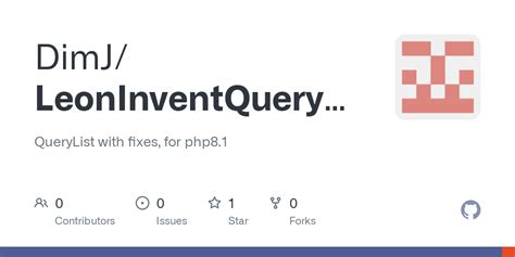 Github Dimjleoninventquerylist Querylist With Fixes For Php81