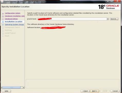 oracle 18c installation in linux geodata master