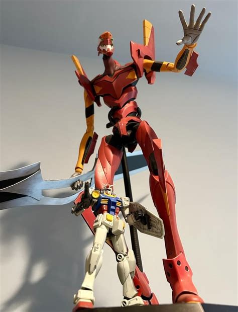 Meng Eva Unit 02 Model Kit Custom Tv Ver Revangelion