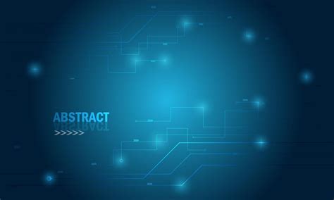 Premium Vector Technology Background Neon Effect Circuit Board Concept Hi Tech Digital