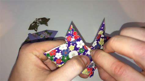 How To Fold An Origami Lunar Moth Silent Origami Youtube