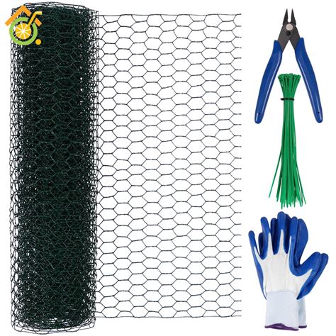 Chicken Wire Mesh Galvanized Hexagonal Chicken Wire Fencing Garden Mesh