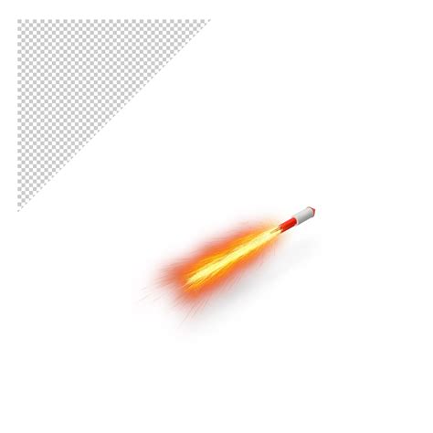 Premium Psd Rocket Effect With Rocket Png