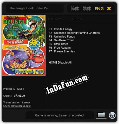 The Jungle Book Peter Pan Trainer V Free Download Pc Games Direct Links Torrent