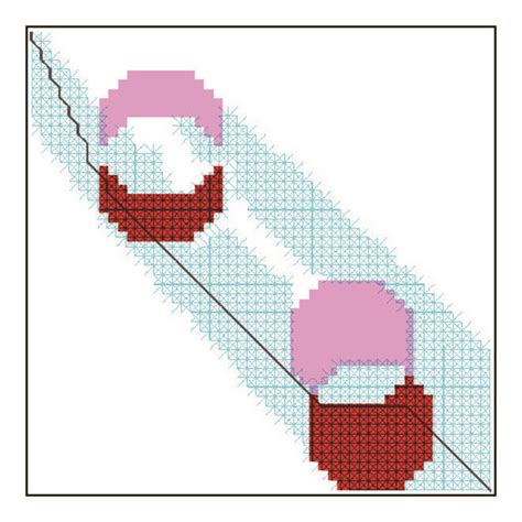finding a path in black from the top left node to the bottom right
