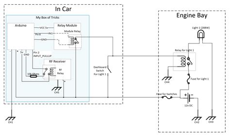 12v Car Relay Engaged By Relay Module General Electronics Arduino Forum