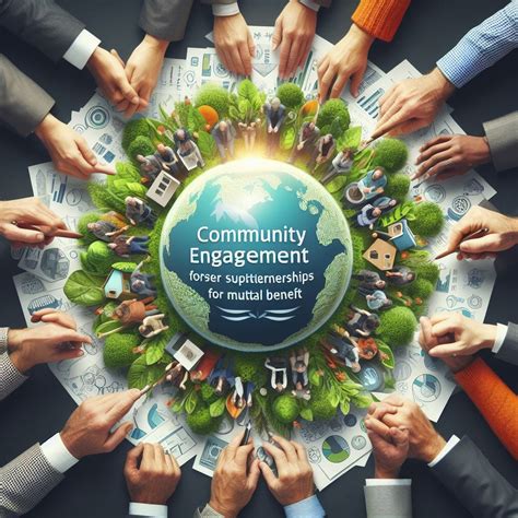 Community Engagement And Esg Fostering Sustainable Partnerships For Mutual Benefit By Anandv