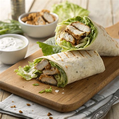 Cajun Chicken Caesar Wraps A Spicy Twist On A Classic Favorite