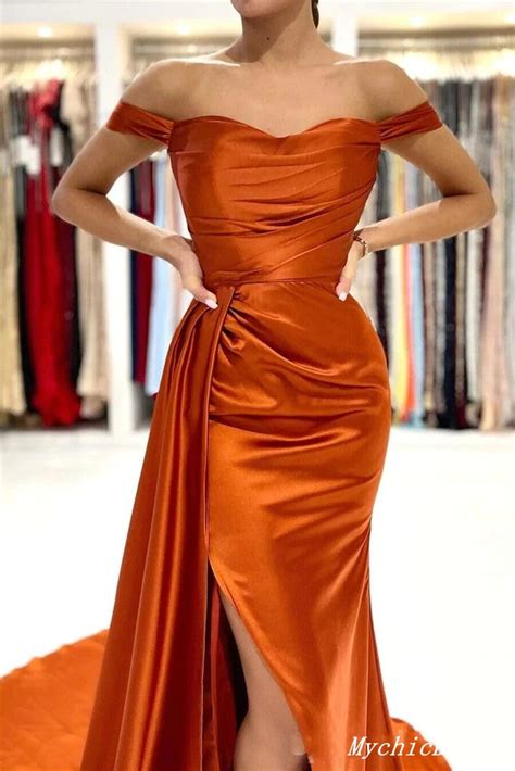 Burnt Orange Dresses For Wedding Guest 60 Photos