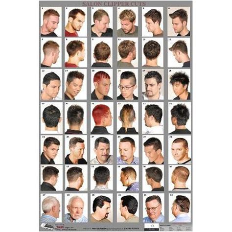 Barber Shop Haircuts Chart