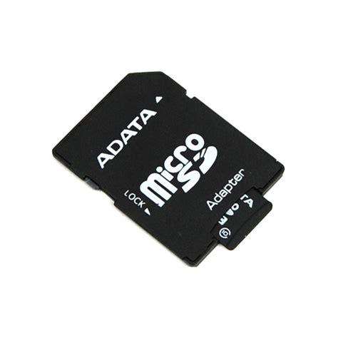 Adata Memory Card Micro Sd High Speed Class Memory Cards Gb Gb With Full Size Sd Card