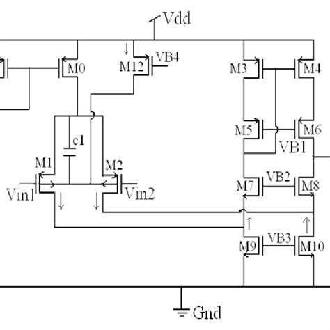 Circuit Diagram Of Low Noise Amplifier Download Scientific Diagram