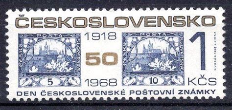 Čssr 1968 Den čspoštovní Známky Hradčany Mucha Svěží Aukro