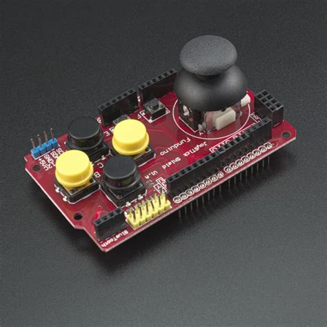 shield joystick análogo con botonera para arduino