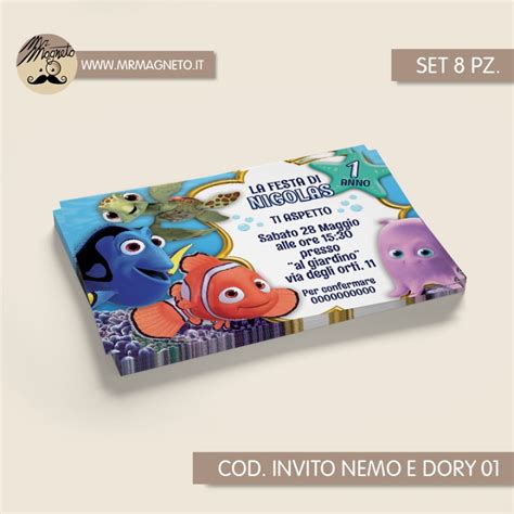 Inviti Festa Nemo E Dory 01