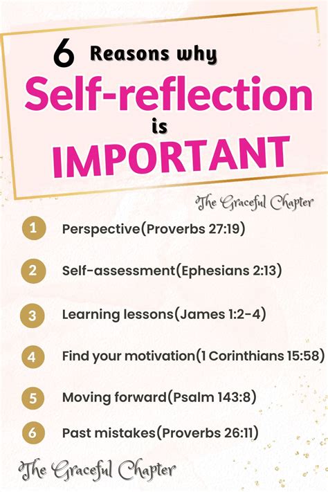 Why Self Reflection Is Important The Graceful Chapter