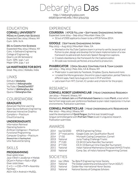 17 Pdf Curriculum Vitae Tabular Form Free Printable Docx Download Zip Cvtemplate