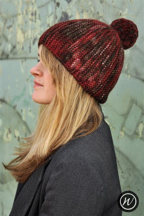 Sideways Bobble Knitting Pattern Woolly Wormhead