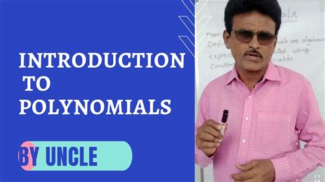 introduction to polynomials video 1 youtube