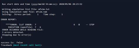Create A New Ims Package From A Loaded Mf Model Issue Modflowpy Flopy Github